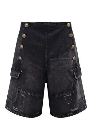 Dior Dior Men Sailor Cargo Shorts Multicolor
