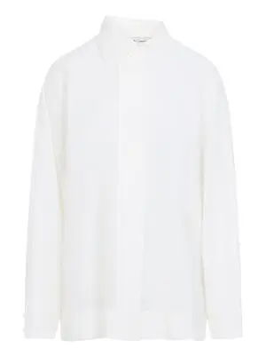 Carven Asymmetrical Collar Shirt - White