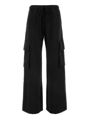 Palm Angels Cotton Joggers - Black