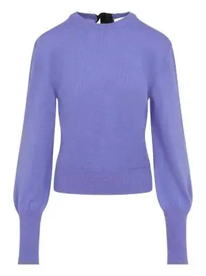 LANVIN Gros Grain Detail Jumper - Blue