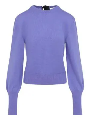 LANVIN Gros Grain Detail Jumper - Blue