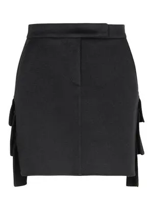 Max Mara Caro' Camel Miniskirt - Black