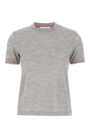 Thom Browne Short Sleeve Crewneck T-shirt - Multicolor