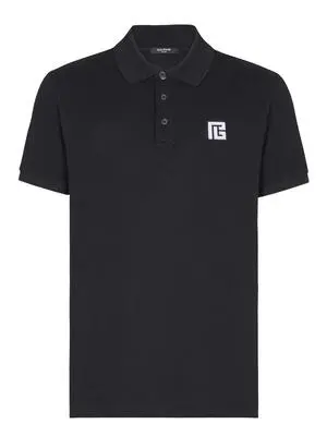 Balmain Polo Shirts - Black