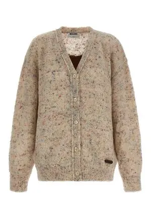 MOSCHINO MOSCHINO Teddy Bear Bouclé Cardigan