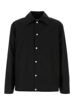 JIL SANDER Poplin Jacket - Black