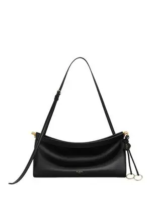 Alaïa Textured Shoulder Bag - Black