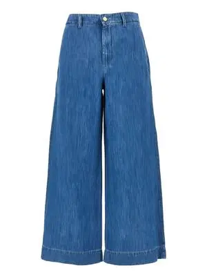 Max Mara Flared Leg Denim Jeans - Multicolor