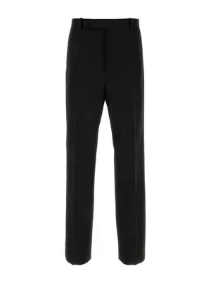 JIL SANDER Gabardine Pant - Black