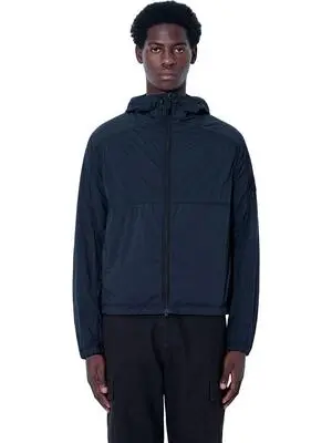 Stone Island STONE ISLAND Hooded Zip Jacket Blue