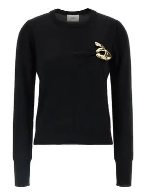 Coperni Emoji Pin Sweater - Black
