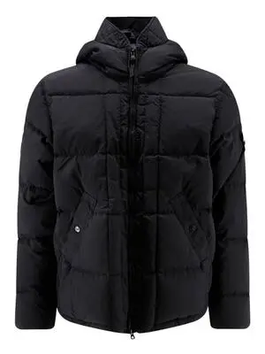 Stone Island Nylon Metal Down Jacket - Black