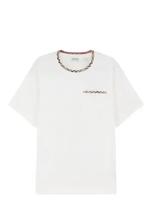 Burberry Burberry Men Ryan Biologic Cotton T-Shirt Multicolor