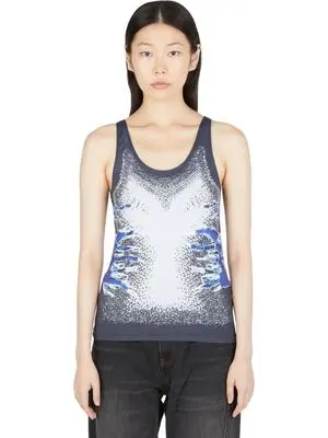 Y/project Whisker Print Tank Top - Gray