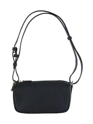 Gucci Mini Hammered Leather Bag - Black