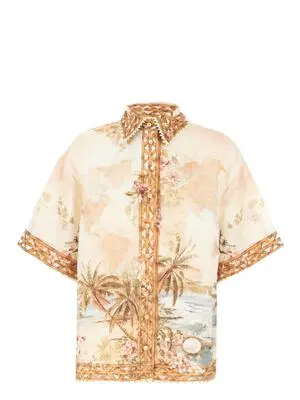 Zimmermann Tropical Print Shirt - Multicolor