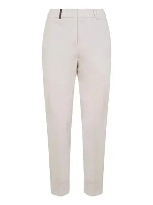 Peserico PESERICO Stretch Cotton Trousers Multicolor