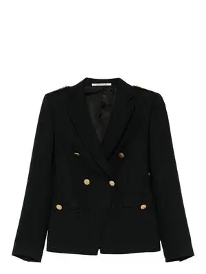 Tagliatore Wool Double-breasted Jacket - Multicolor