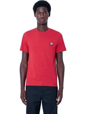 Moncler Short Sleeve T-shirt - Red