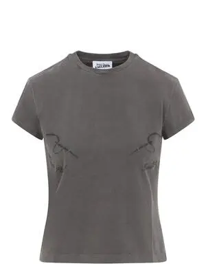 JEAN PAUL GAULTIER JEAN PAUL GAULTIER Needless T-Shirt Gray