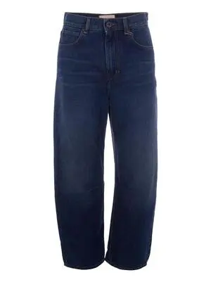 Max Mara Denim Trousers - Blue
