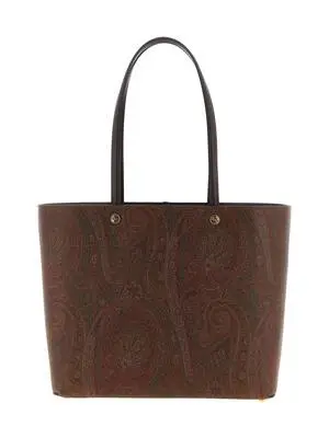 Etro Medium Essential Shopping Bag - Brown