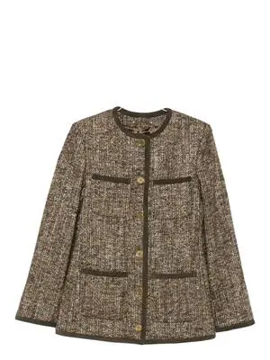 GOLDEN GOOSE Wool Blend Jacket - Multicolor