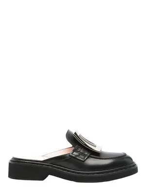ROGER VIVIER Viv Rangers Leather Loafers - Multicolor