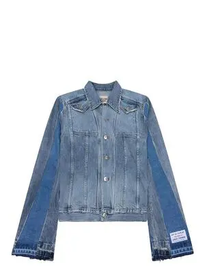 GALLERY DEPT. Panelled Denim Jacket - Blue