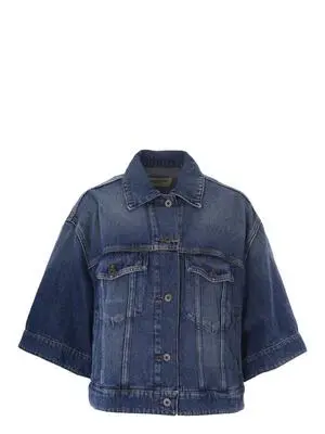 Max Mara Cotton Jacket - Blue