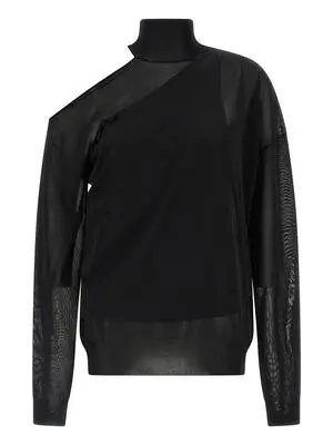Fendi Double Knit Top - Black