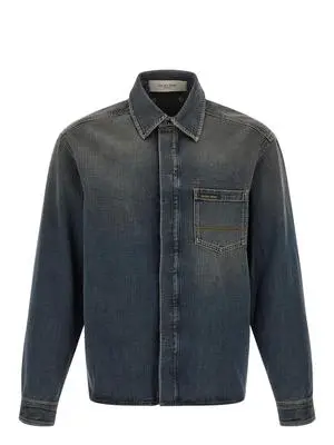 GOLDEN GOOSE Journey Roger' Denim Shirt - Blue
