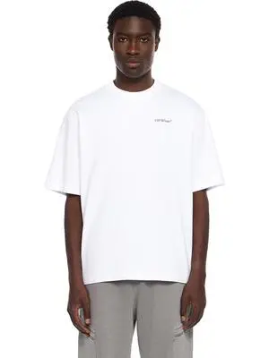 Off-White Half Arrow Skate Logo T-shirt - White