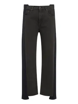 MAISON MARGIELA MAISON MARGIELA Spliced Straight-Leg Jeans Black