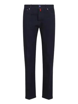 Kiton Cotton Denim Pants - Blue