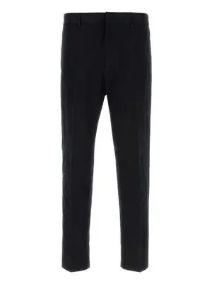 JIL SANDER Midnight Cotton Pant - Blue