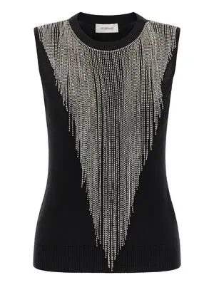 Sportmax Virgin Wool Top - Black