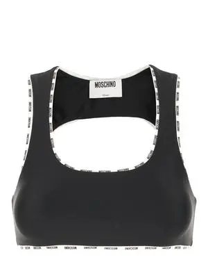 Moschino Cropped Tank Top - Multicolor