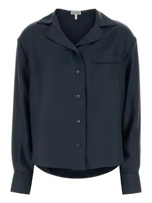 Loewe Twill Shirt - Blue