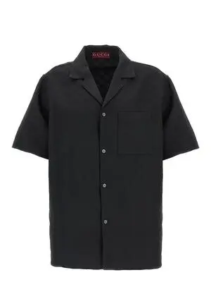 Gucci Bowling' Shirt - Black