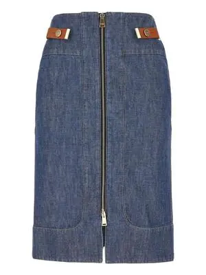 Fendi Denim Skirt - Multicolor