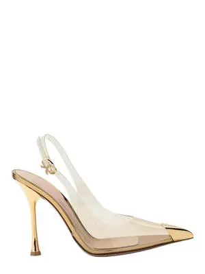 GIANVITO ROSSI Plexi Pump - Silver