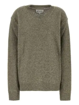 MAISON MARGIELA Wool Blend Sweater - Green