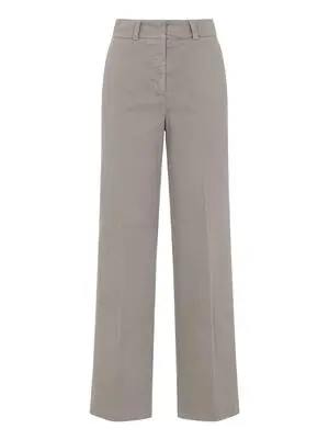 Peserico Gabardine Pants - Brown