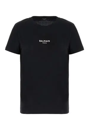 Balmain Logo Print T-shirt - Multicolor