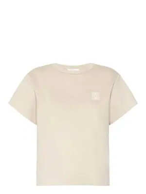 Max Mara Max Mara Women Short-Sleeved T-Shirt With A Slightly Boxy Silhouette Multicolor