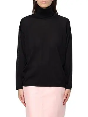 Gucci Pure Silk Roll Neck Jumper - Black