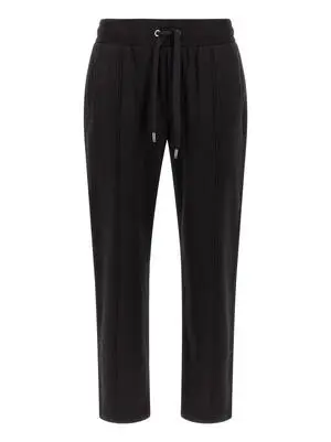 Dolce & Gabbana Logo Plaque Joggers - Black