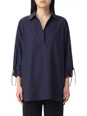 Max Mara Classic Poplin Shirt - Black
