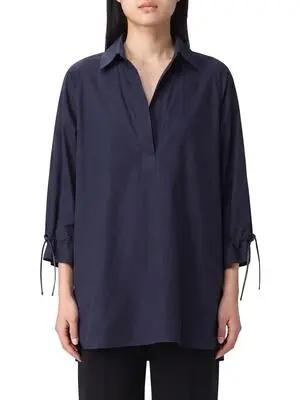 Max Mara Classic Poplin Shirt - Black